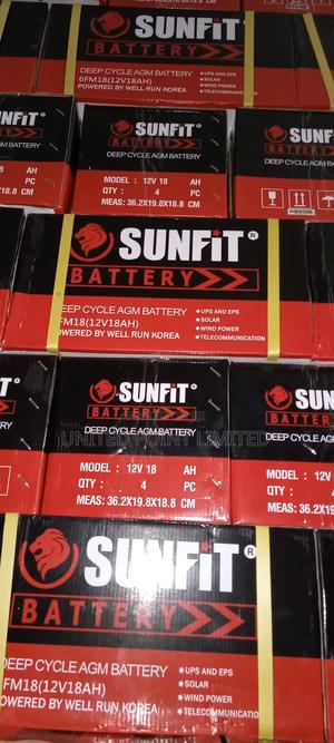 Sunfit Battery 18ah AGM in Gudu - Electrical Equipment, Michael ...