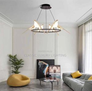 NEW LED Gold Magpie Bird Ceiling Chandelier For Dining Room in Ojo ...
