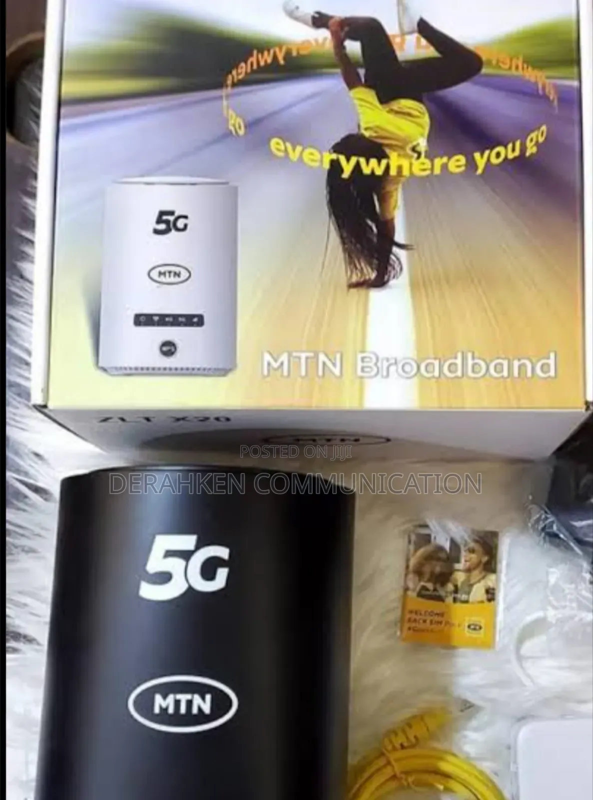 5g MTN Router With 100gb Data in Ajah - Networking Products, Derahken Store | Jiji.ng