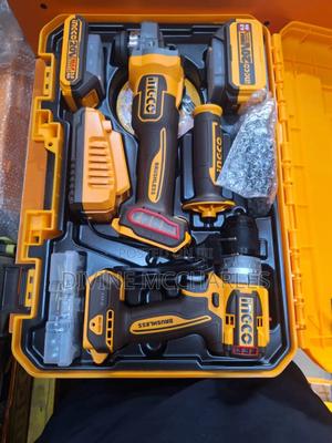 Ingco Cordless Lithium-Ion Angle Grinder and Drill CKLI20273 in Ojo ...