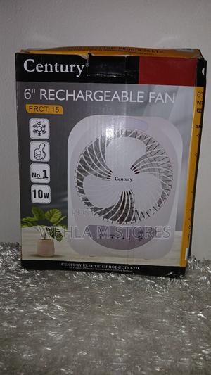 Century 6" Rechargeable Fan With Led Light FRCT 15 in Apo District ...