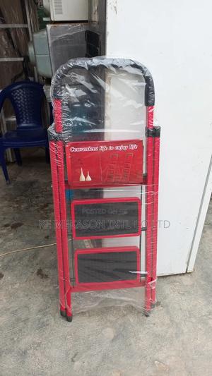 3 Step Steel Ladder for sale - Re Mekason Intl Co Ltd Price: ₦ 45,000 ...