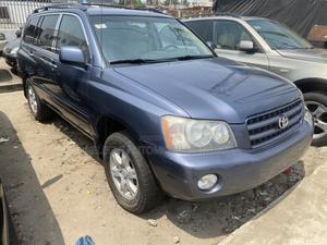 Toyota Highlander V6 AWD 2003 Blue for sale - Kelechi Automobile Nig ...
