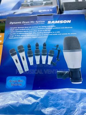 Samson 5-Piece Dynamic Drum Microphone System With Mic Clips in Ojo ...