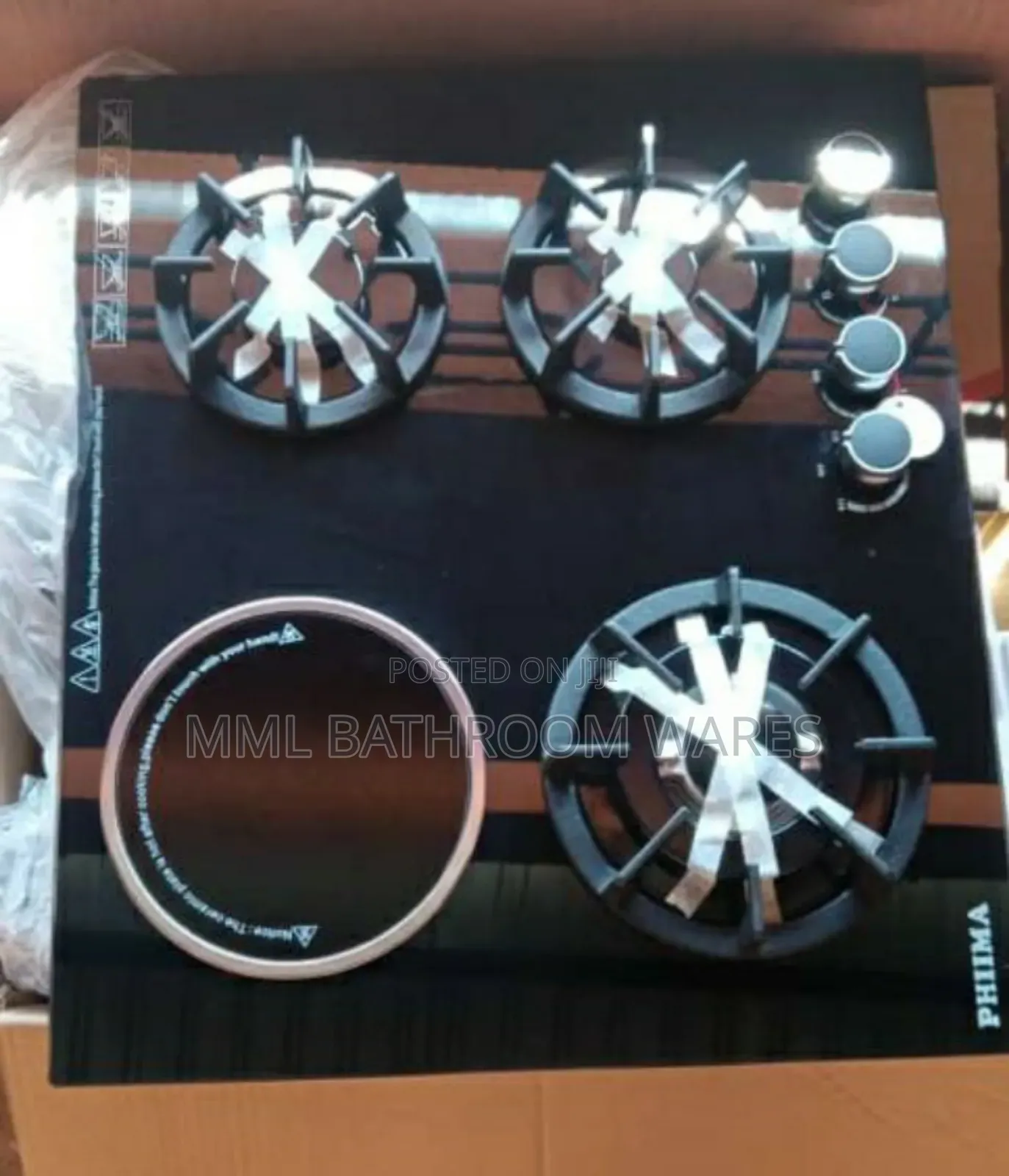 Phiima Inbuilt Gas Cooker 3 Gas, 1 Electric 100% Copper in Orile ...