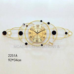 Luxury Crafted Interior Wall Clock 92 by 35 Cm 65,000 in Lekki - Home ...