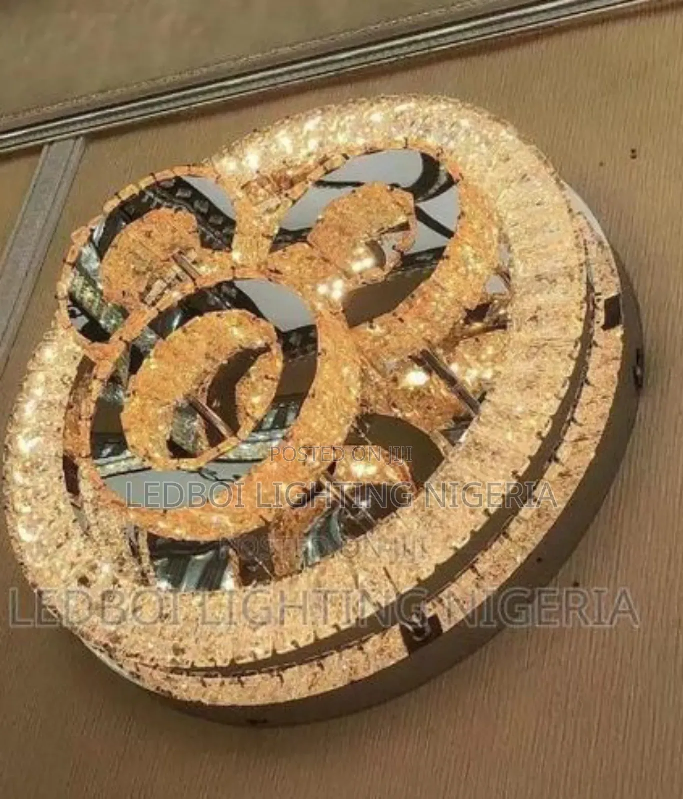 3MB Crystal Ceiling Flush Chandelier in Lagos Island (Eko) - Home ...