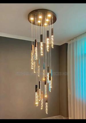 High Roof Modern Gold Drop Chandelier By 25drop in Lagos Island (Eko ...
