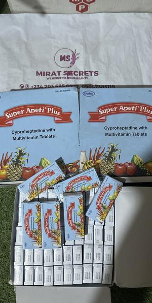 Super Apeti Plus Tablet Box in Ikorodu - Vitamins & Supplements, Mirat Secret's | Jiji.ng