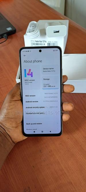 New Xiaomi Redmi Note 10 Pro 256 GB Blue in Ikeja - Mobile Phones ...