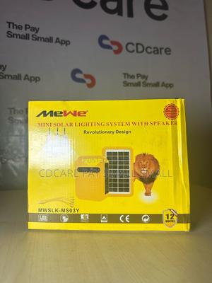 Pay Small Small Mewe Solar Light On Cdcare.App in Kosofe - Solar Energy ...