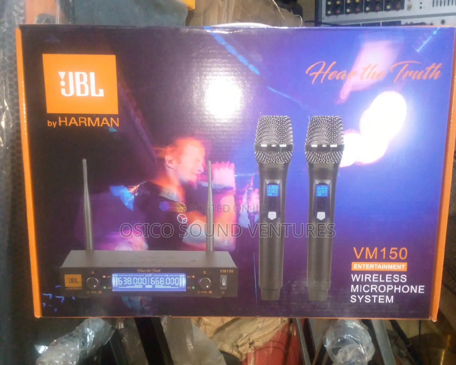 JBL Vm150 Wireless Microphone System in Ikeja - Musical Instruments & Gear, Osico Ventures | Jiji.ng
