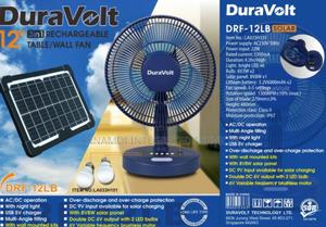 Duravolt Rechargeable Fan 12' With Panel in Ikeja - Home Appliances ...