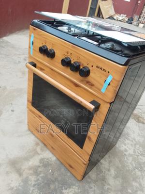 Stylish Cooking With Maxi 60x60 3b Gas Cooker Wooden Finish in Eko ...