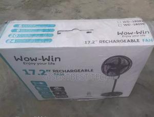 Pocket Friendly-17.2" Wow-Win Solar Rechargable Standing Fan in Mushin ...