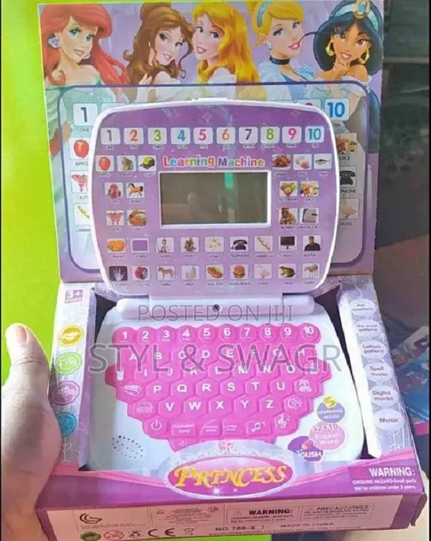 Cute Barbie Learning Laptop for Girls in Gwarinpa - Toys, Stephen ...