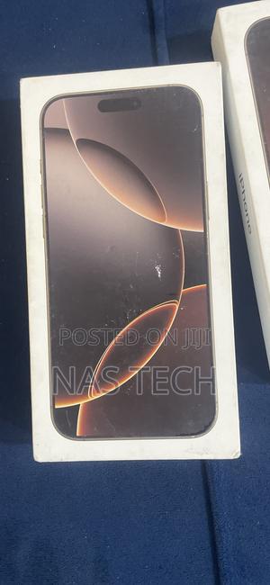 New Apple iPhone 16 Pro Max 256 GB in Osogbo - Mobile Phones, Nas Tech | Jiji.ng