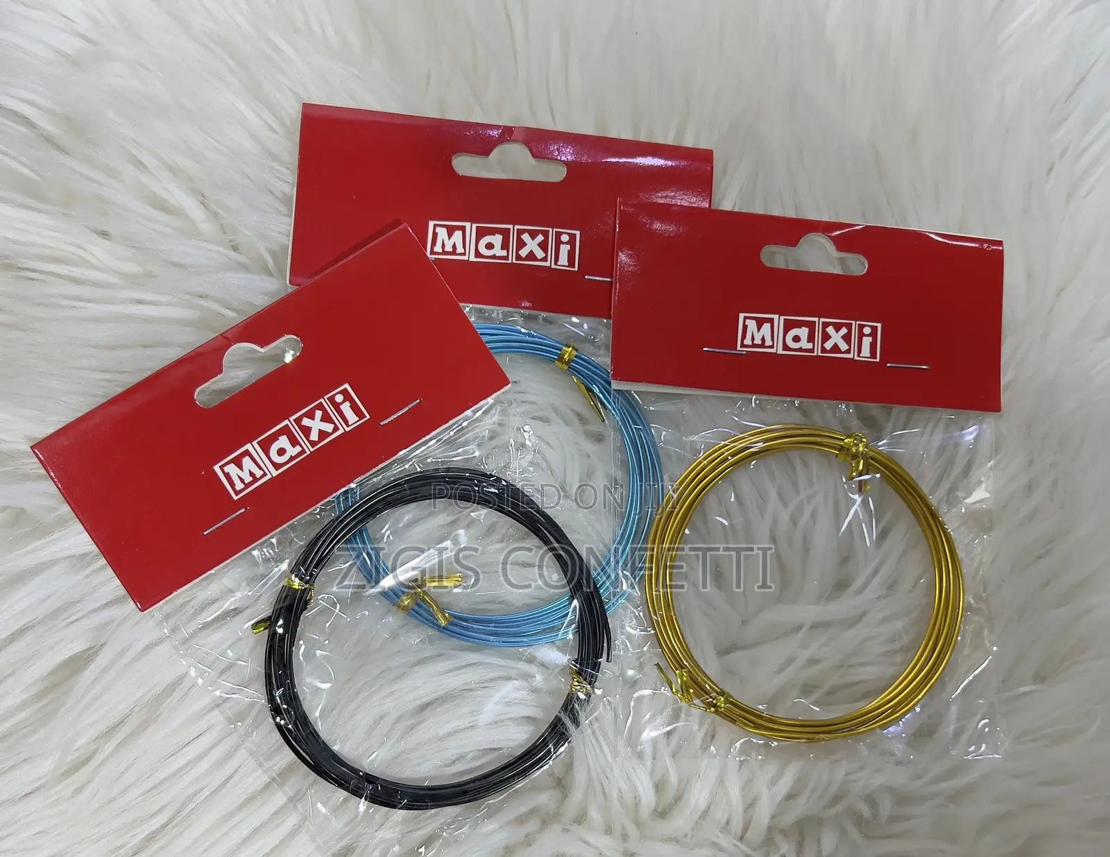Aluminium Craft Wire for sale - ZIGIS CONFETTI Price: ₦ 1,500 on Jiji ...