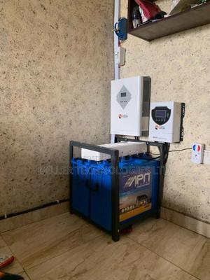 6 Panels 3.5kva Sunergy Inverter Installation at Festack in Ojo ...