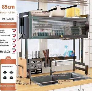 Over the Sink Plate Rack With Cover and Pot Stand in Lagos Island (Eko ...