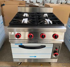 4 Burners Industrial Standing Gas Cooker With Oven. in Gwarinpa ...