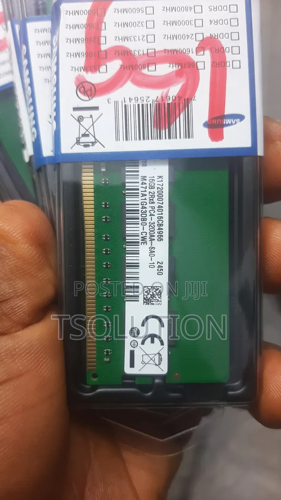Ddr4 16gb Desktop Ram in Ikeja - Computer Hardware, Tochukwu Cyprian | Jiji.ng