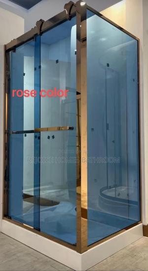 Rose Gold Shower Cubicle 8mm Glass in Orile - Plumbing & Water Systems ...