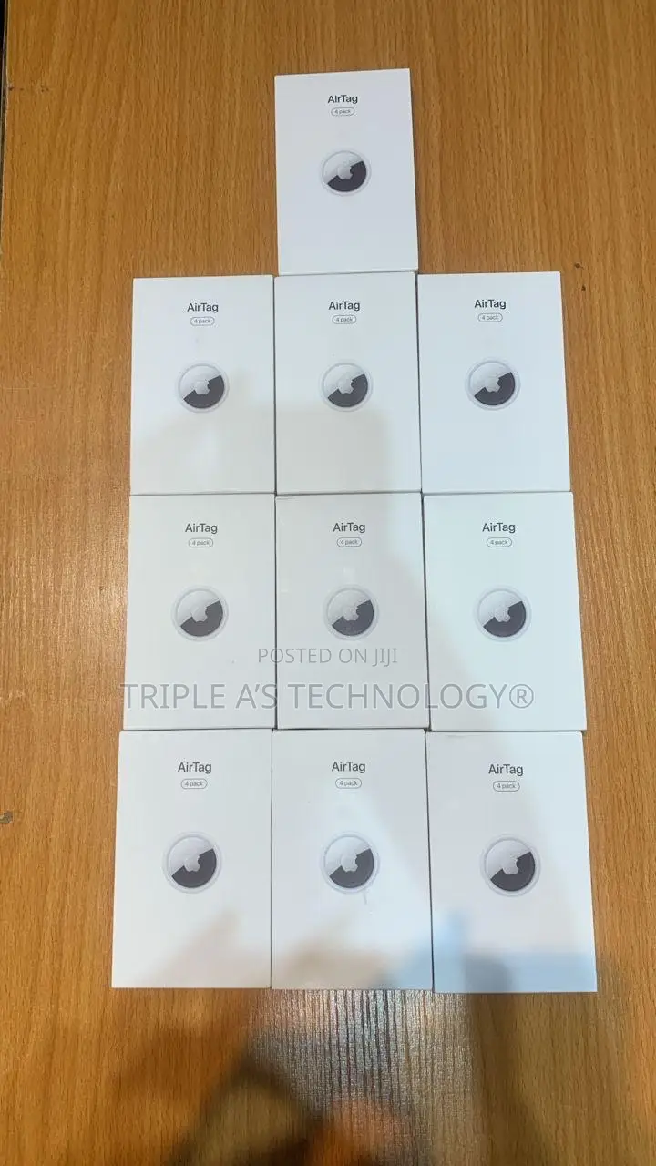 Authentic Apple Airtag Tracking Device 4pack With 1year Apple Warranty ...