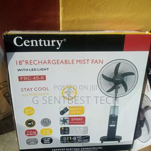 Century 18" Rechargeable Mist Fan With Adjustable Height in Ojo - Home ...
