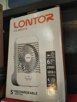 Lontor Mini Rechargeable Fan in Ojo - Solar Energy, Unique Solar Energy ...