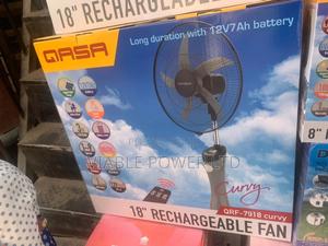18 Inches Rechargeable Qasa Fan in Ojo - Solar Energy, Viable Power Ltd ...