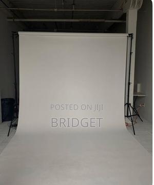 White Studio Backdrop Stand Kit in Kaura - Stage Lighting & Effects ...