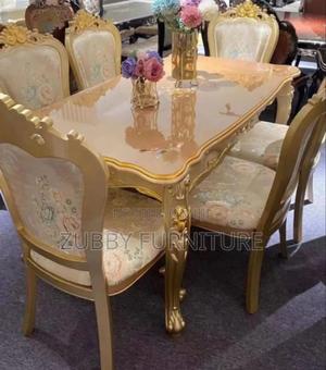 Quality and Imported Royal Turkey Dining Set by 6 Chairs in Benin City ...