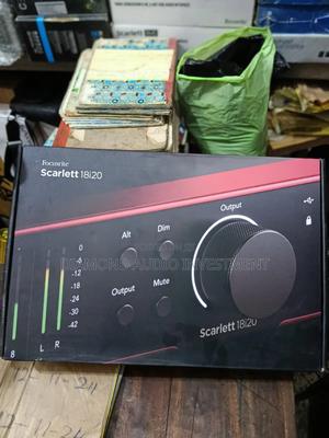 Focusrite Scarlet 18i20 4th Gen Soundcard in Ojo - Audio & Music ...
