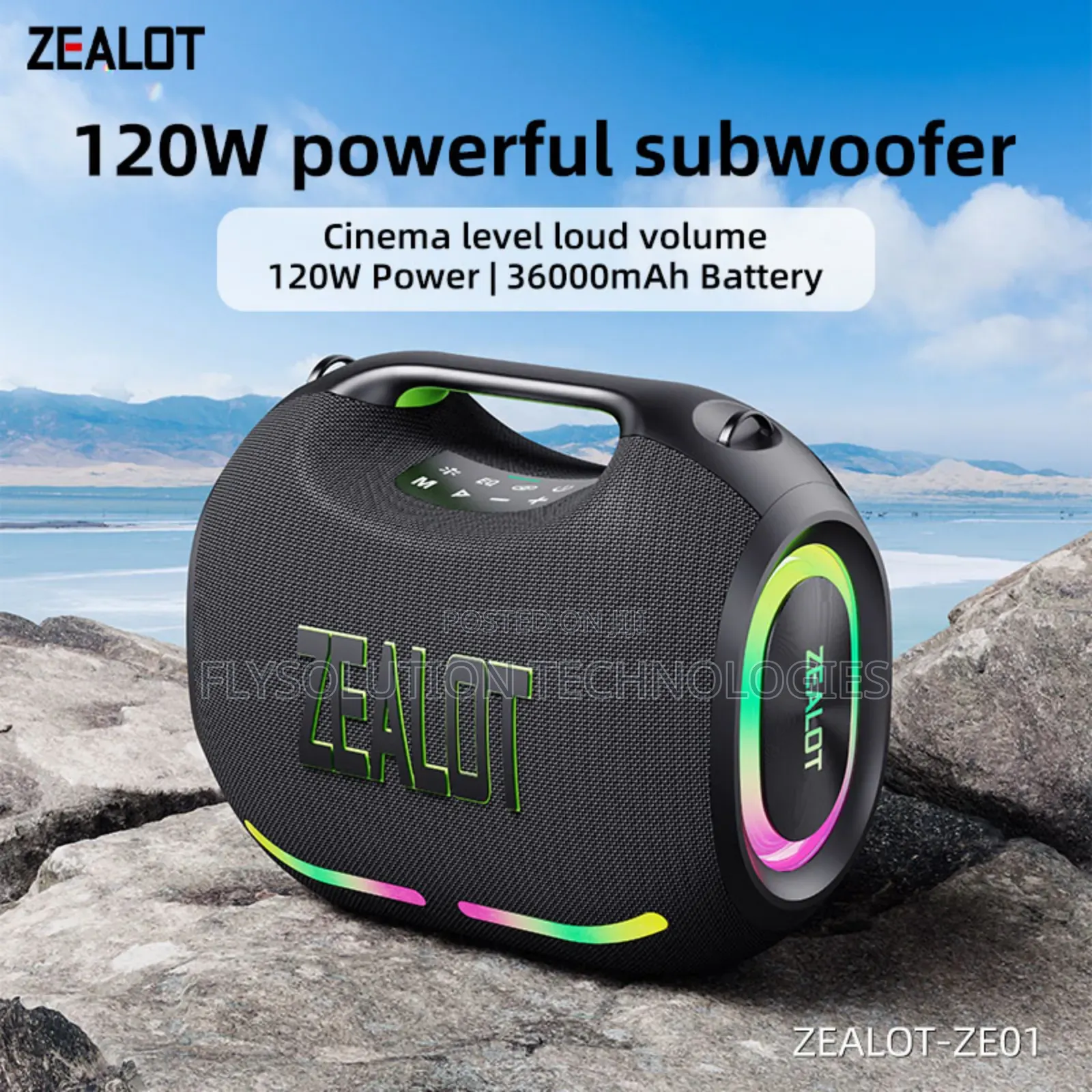 Zealot Ze01 Wireless Speaker for sale - Flysolution Technologies Price ...