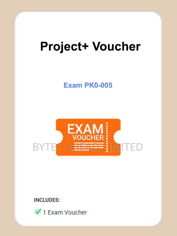 Comptia Project+ (Pk0-005) Exam Voucher in Alimosho - Software, Bytes ...
