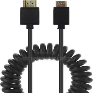 Mini Hdmi to Hdmi Coiled Spring Cable for Camera in Ikeja - Computer ...