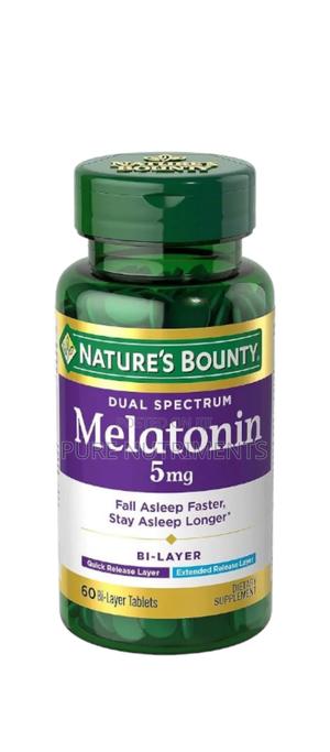 Nature's Bounty Melatonin 5mg - 60 Bi-Layer Tablets in Isolo - Vitamins ...