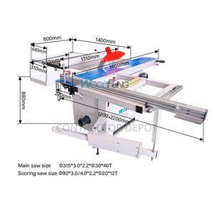 Ht1600 Woodworking Precision Panel Saw Machine Industrial in Lagos ...
