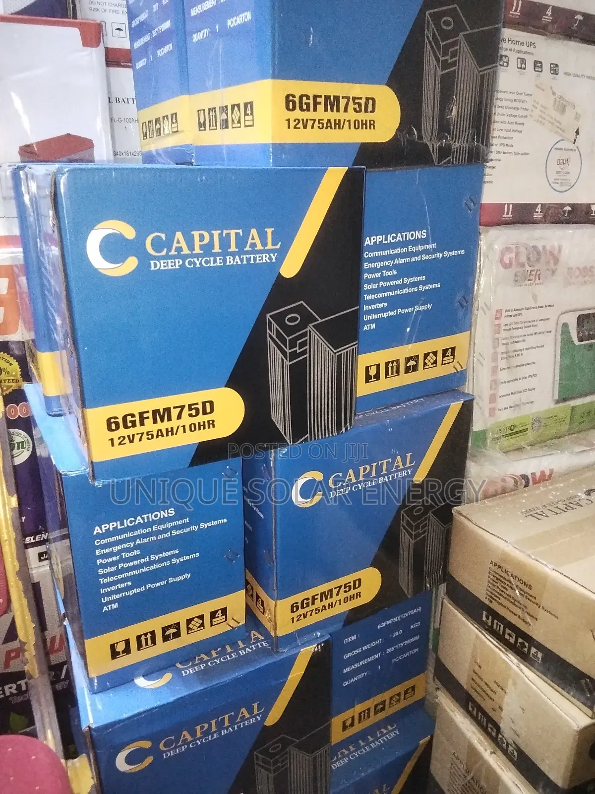12v 75ah Capital Deep Cycle Battery in Ajah - Electrical Equipment ...