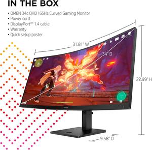 Hp Omen 34c Curved Gaming Monitor in Lagos Island (Eko) - Computer ...