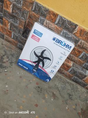 Bruhm 18" Rechargeable Fan – Led Light Silent Operation in Agbara ...