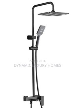 Executive Luxury Heavy Gauge Black Standing Shower Mixer in Lekki ...