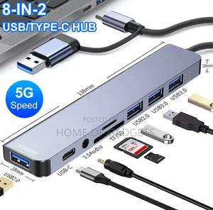 8 in 1 Usb Hub for Phone and Pc in Alimosho - Computer Accessories ...