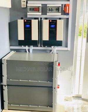 Premium 15kwh 48v Blue Carbon/7.5kva Inverter Installation in Ojo - Solar Energy, Michael Solar ...