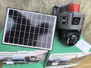 Triple Lens Solar Powered Camera V380 App 3in1 Vision 4g in Ikeja - Security & Surveillance ...