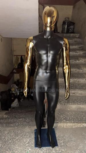 Normal Body Size Male Black And Gold Faceless Mannequin in Lagos Island ...