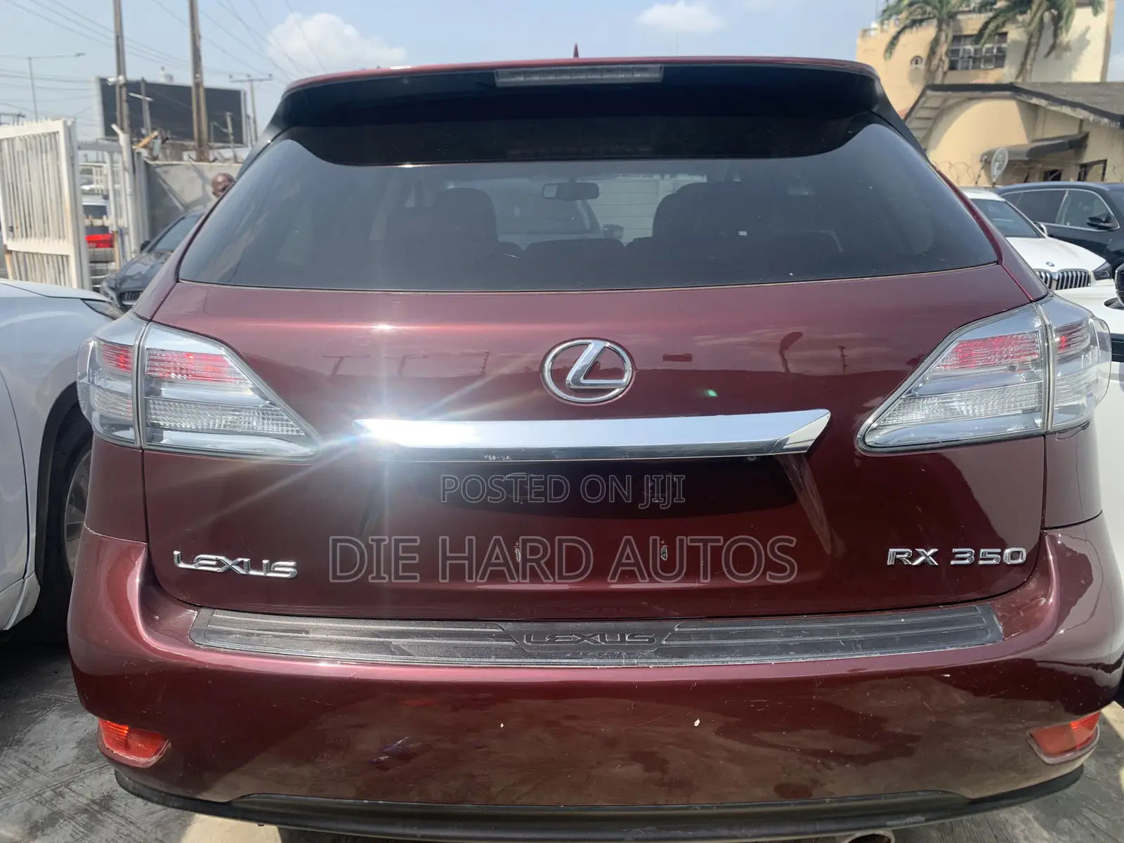 Lexus RX 350 2010 Burgundy in Ikeja - Cars, Die Hard Autos | Jiji.ng