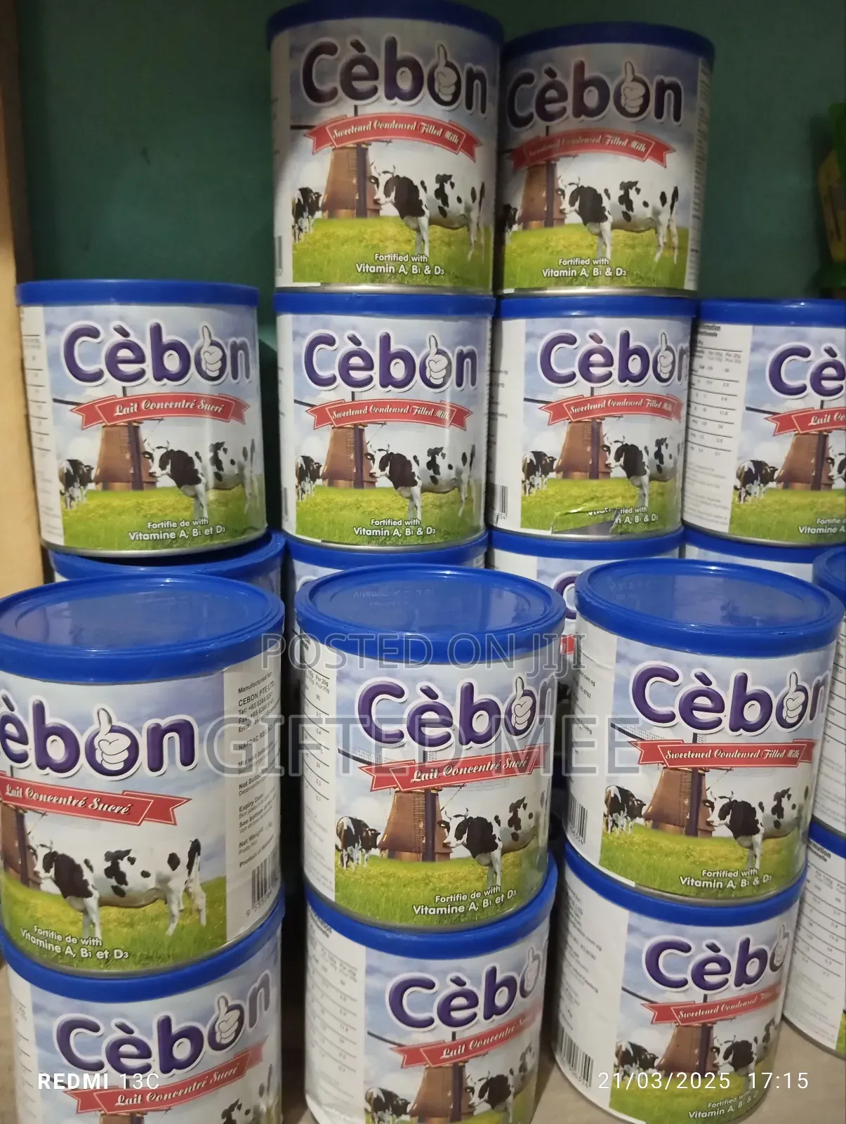 Cebon Condensed Milk in Ojo - Food & Beverages, Giftedmee Wellness Supplements | Jiji.ng