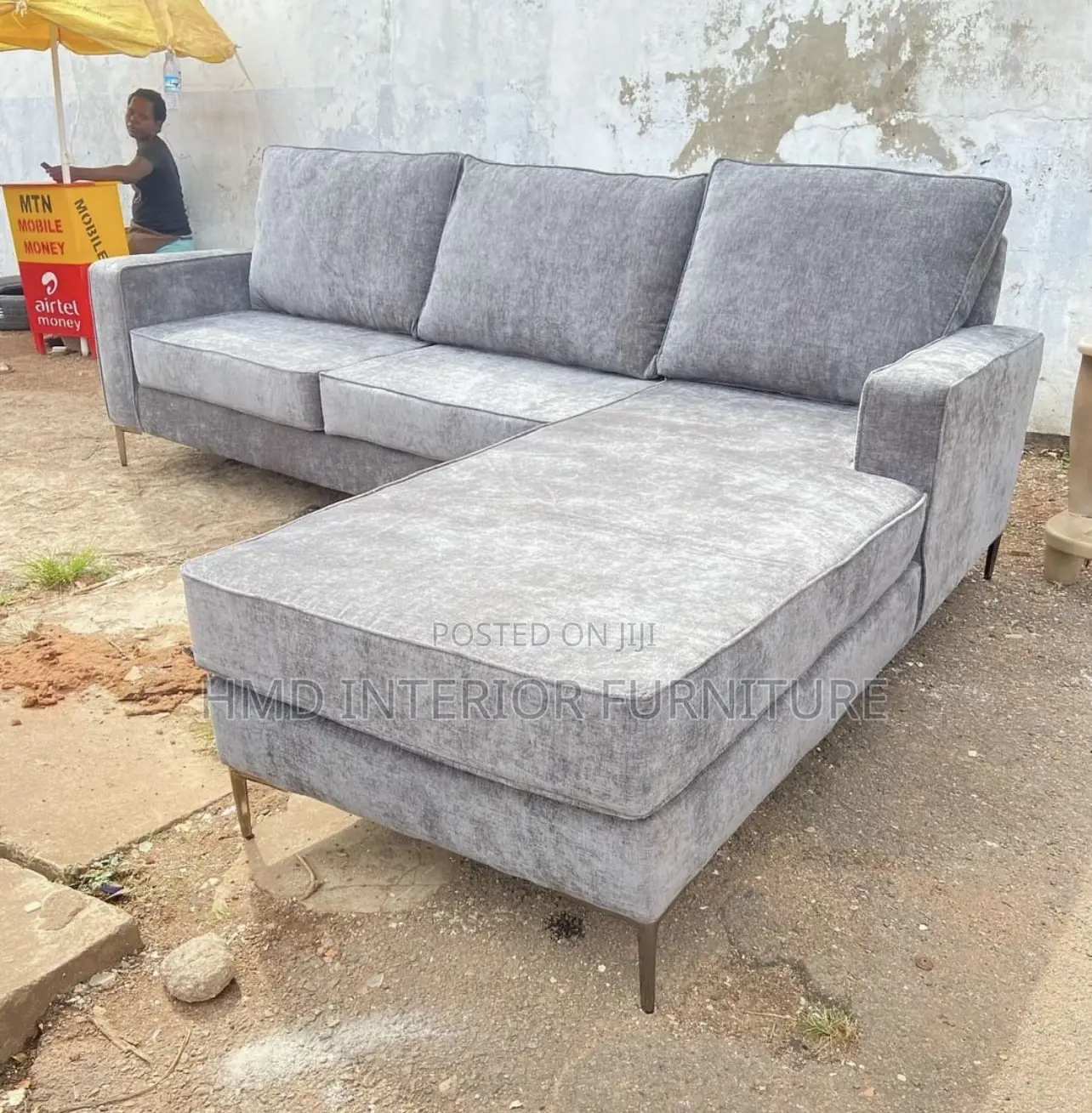 L Shape Sofa Chair in Mushin - Furniture, Hmd-money Owolabi Hammed ...
